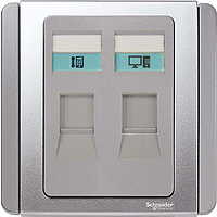 Schneider Electric - NEO (C-Metro) - Dual Telecommunication Outlets (T ...