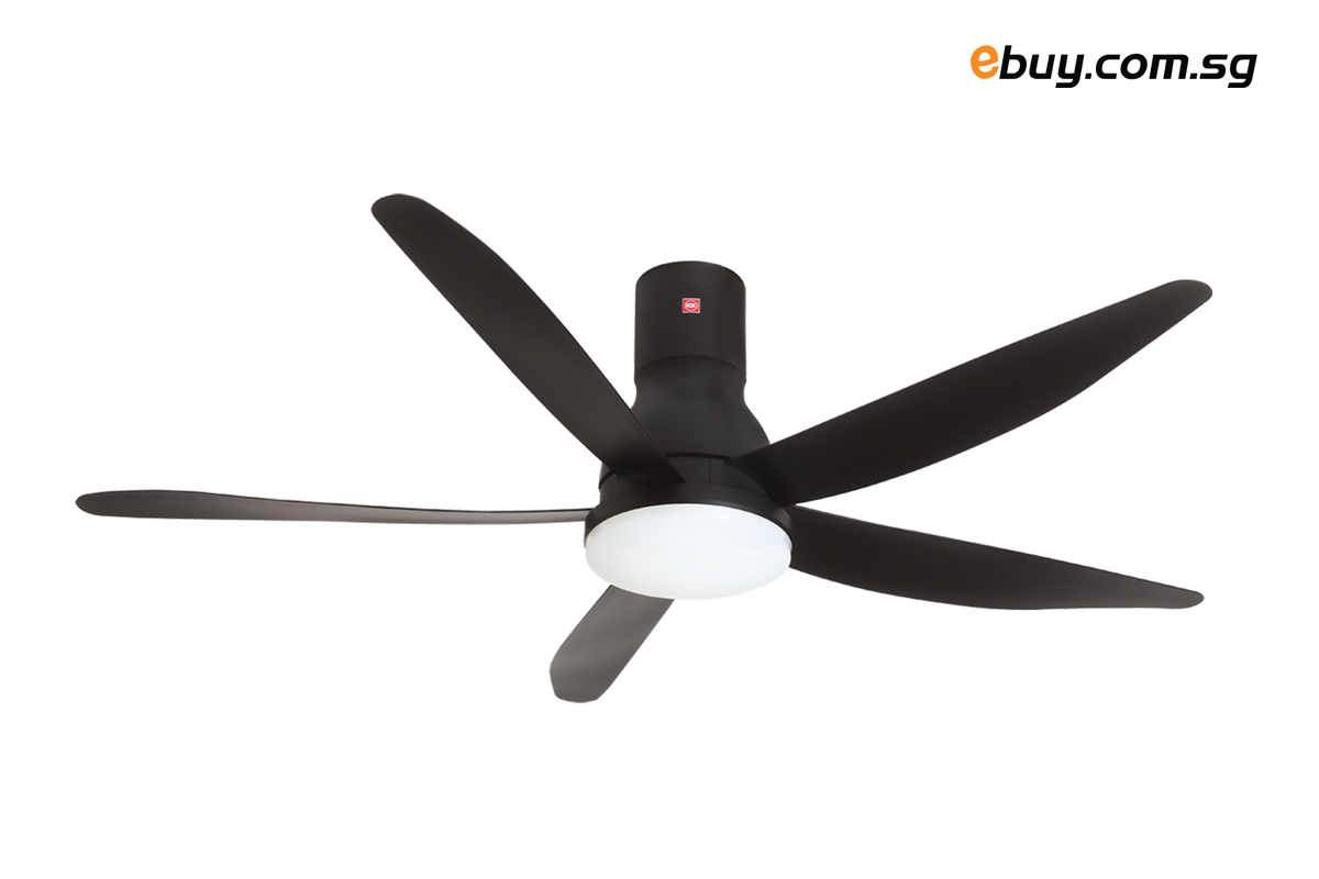 KDK - U60FW - DC CEILING FAN WITH BUILT-IN LED LIGHT KIT (TRI-COLOUR ...